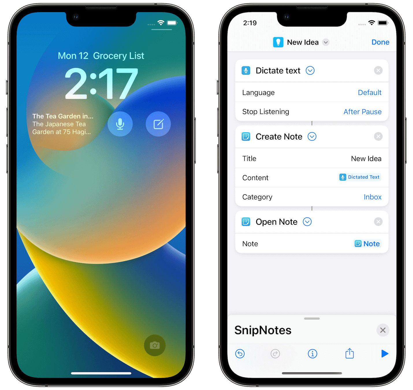 SnipNotes for iOS 16 – SnipNotes
